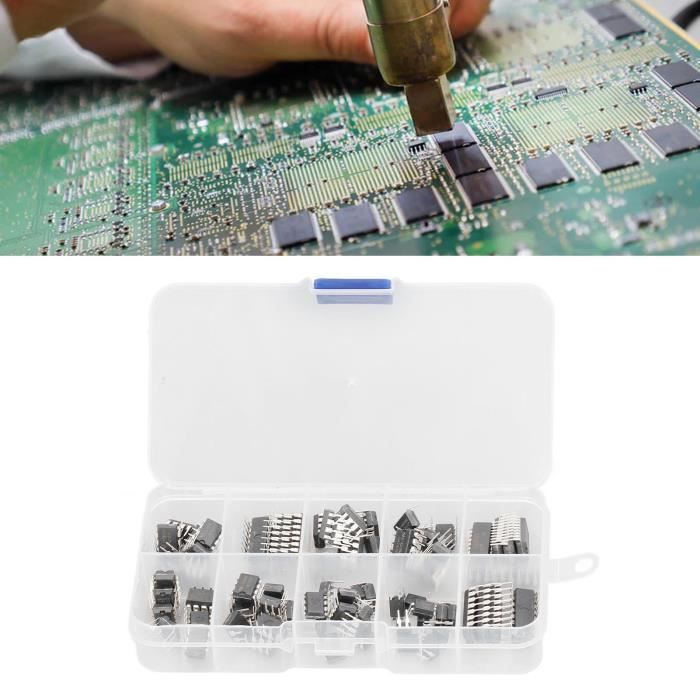 Fangming-Puce IC de circuit intégré Kit D'assortiment IC 10 ...