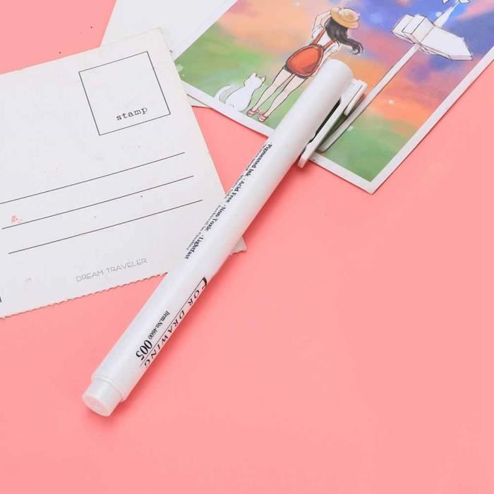 Tbest Micron Liner Pens Stylos de marqueur de dessin de doublure de ...