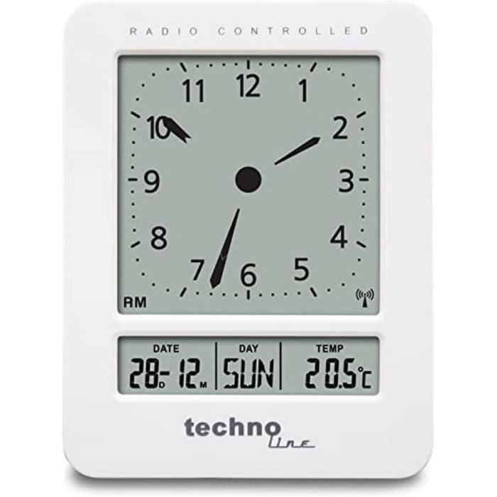 Réveil Radio-Piloté Wt 745 Avec Affichage De La Température Intérieure ...