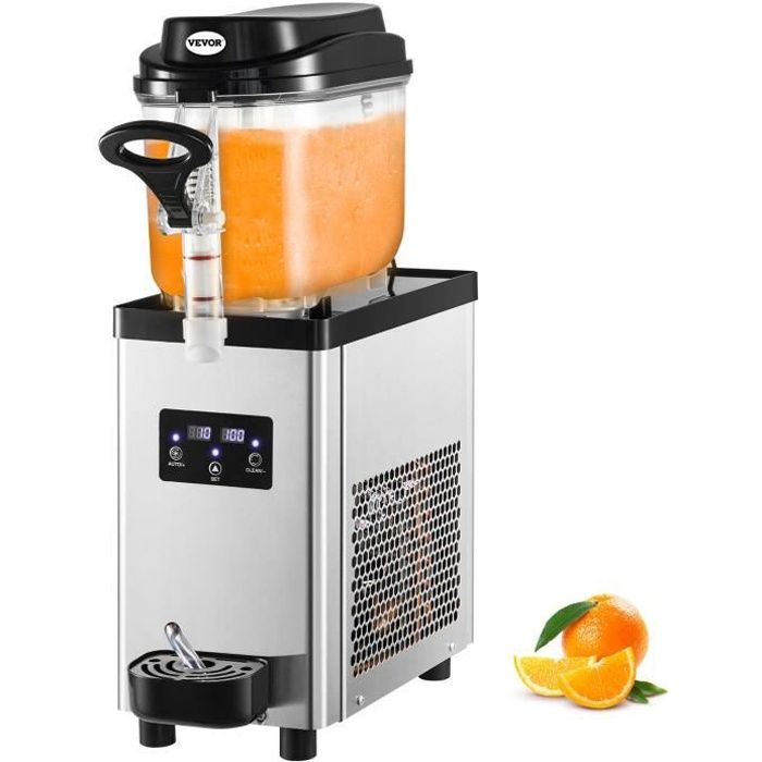VEVOR Machine à Granités Machine à Granita Commerciale 6L Slushie ...