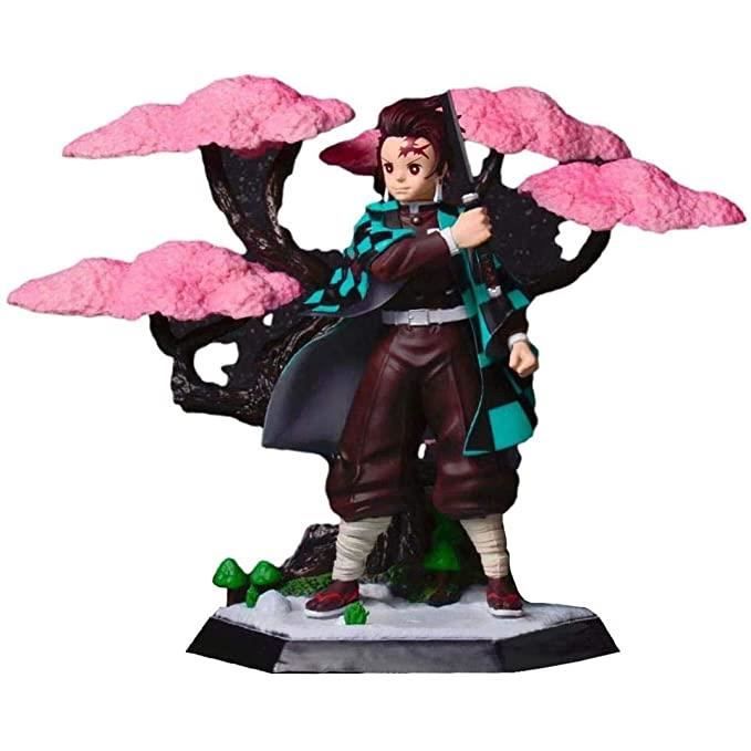 Figurine Anime Demon Slayer Poêle Porte Bean Bean Tanjiro Ma Femme ...