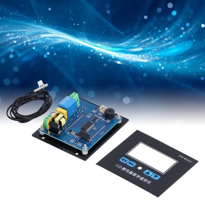 YOSOO Thermostat à affichage numérique Contrôleur de Thermostat de Micro-ordinateur, Commutateur ...