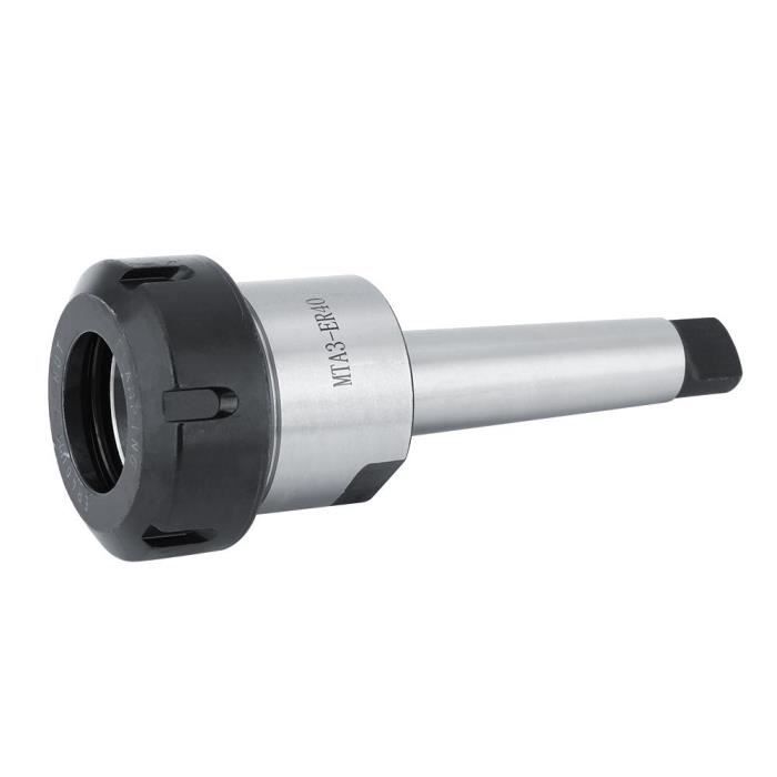 Zerone Porte-mandrin à pince Support de mandrin à pince cône Morse en ...