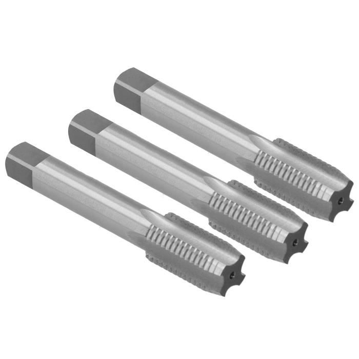 Taraud de machine 3 Pièces Machine Taraud Haute Vitesse En Acier ...