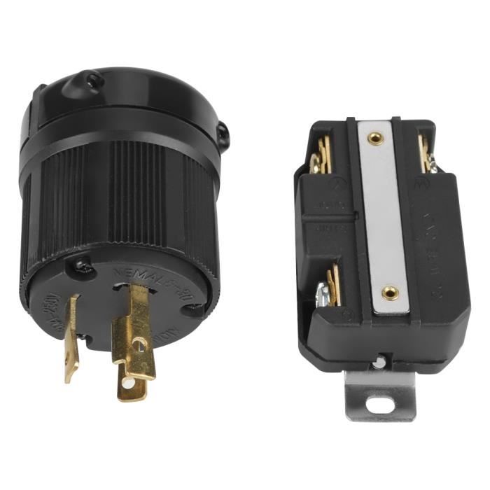 Prise électrique Twist Lock EBTOOLS Nema L6 30p L6 30R 30a 250v Twist ...