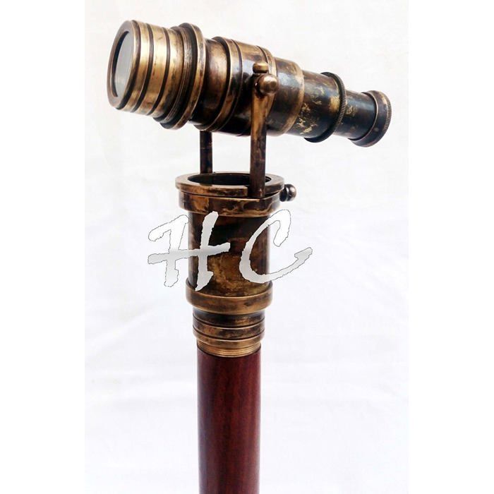 Nautical Replica Hub Canne de marche pliante eois avec télescope et ...