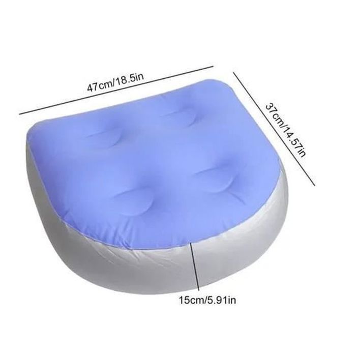 COUSSIN DE SPA - COUSSIN BALNEO Coussin de spa gonflable - GOBRO - Bleu ...