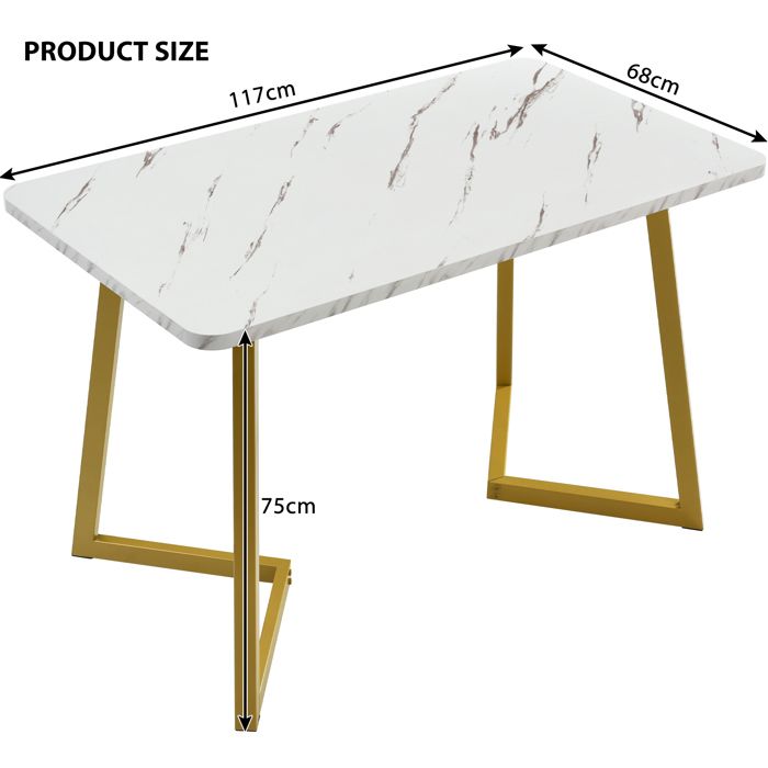 Table à manger 117 cm - 4 chaises - Gris foncé - Design contemporain ...