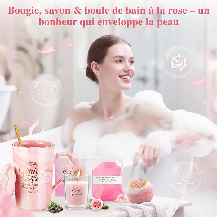 Idee Coffret Cadeau Femme, Cadeau Anniversaire Femme, Saint Valentin ...