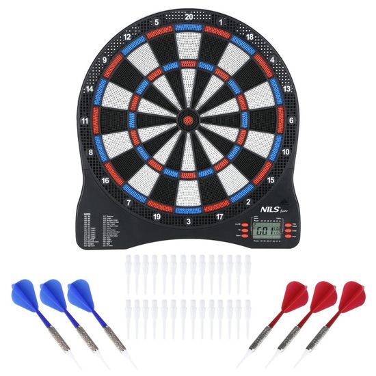 Panneau de fléchette électronique NILS Fun TDE01 - Cdiscount Jeux - Jouets