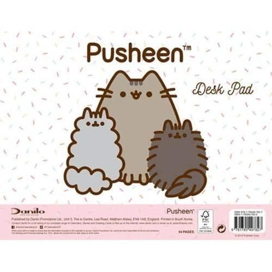 Pusheen Desk Pad Official 2019 Calendar - Desk Pad Format - Cdiscount ...