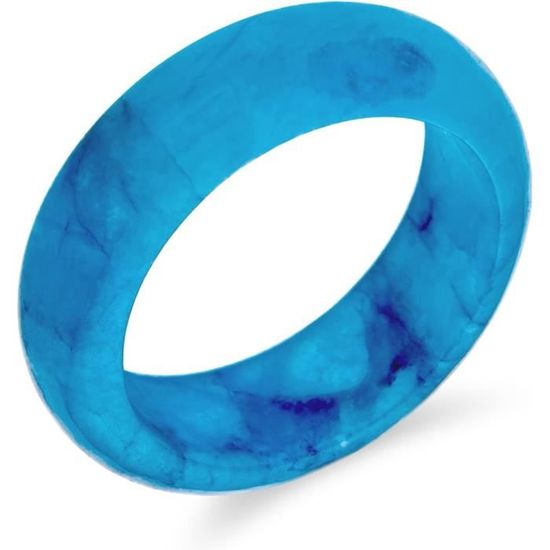 Pierre Eternity Ring Pour Femmes Pour Ados En Jade Bleu Rose Doré Vert ...