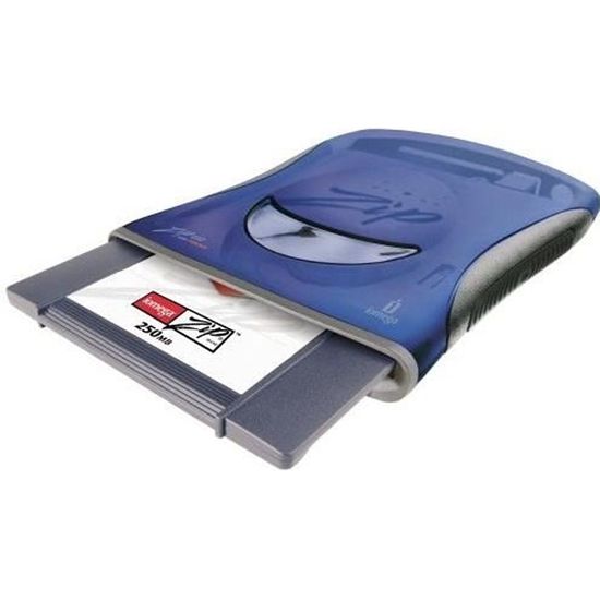 Iomega ZIP 250 MB, USB (USB powered) - Cdiscount Informatique