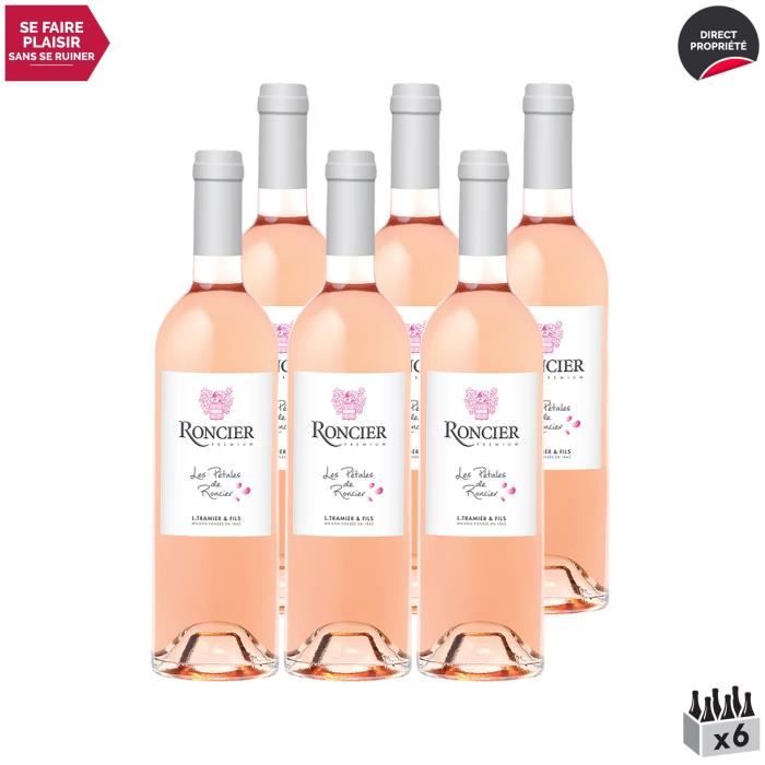 Premium Les Pétales de Roncier Rosé 2020 - Lot de 6x75cl - Roncier ...