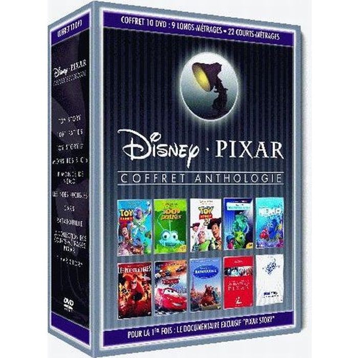 DISNEY CLASSIQUES - Coffret DVD Collection Pixar - Cdiscount DVD