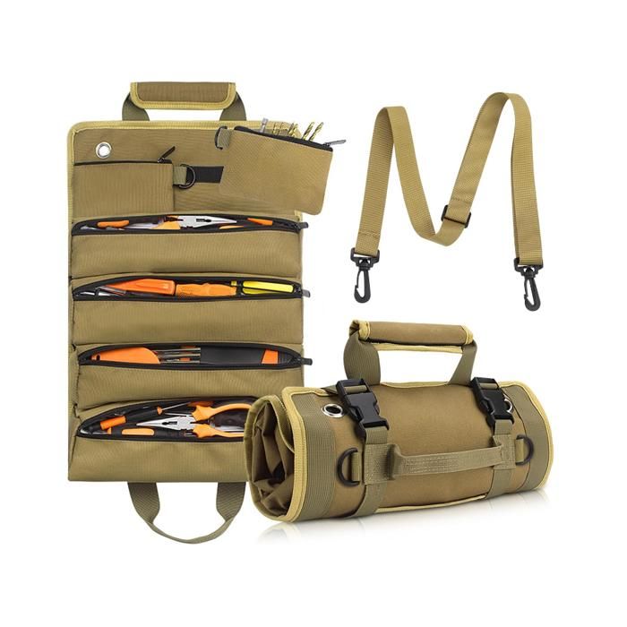 Sac à Outils Enroulable Trousse a Outils Sacs Porte-Outils Moto avec 5 ...