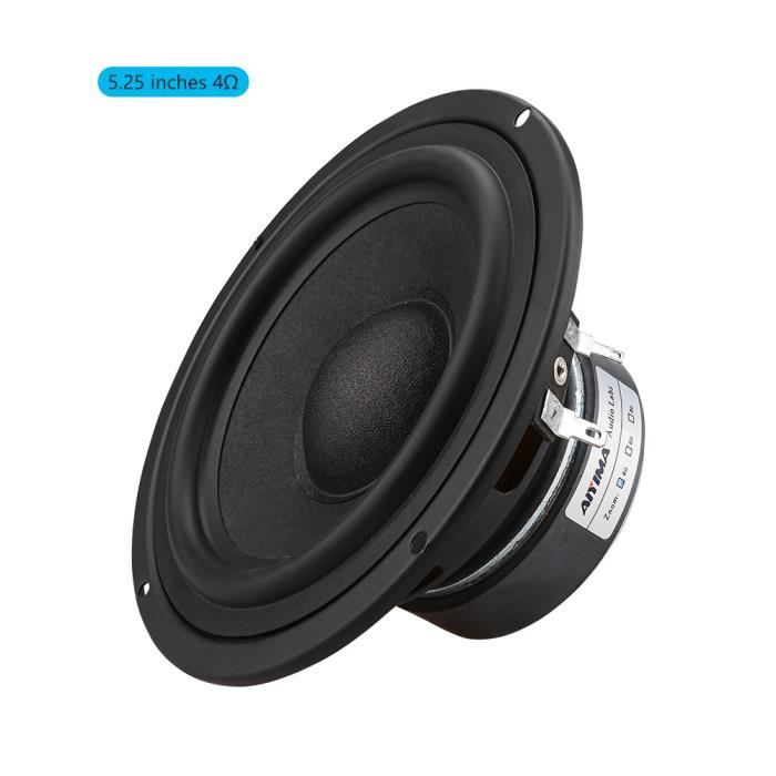 Haut-parleur 4 ohms-AIYIMA-Haut-parleur de son HIFI Woofer, colonne de ...