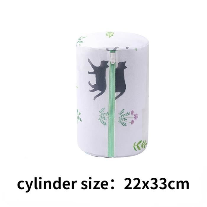 Cat cylinder - Sac à linge en maille pour sous vêtements, sac à linge ...