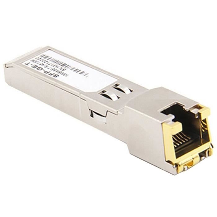 Switch réseau,Module SFP RJ45,commutateur,connecteur Gbic 10-100-1000 ...