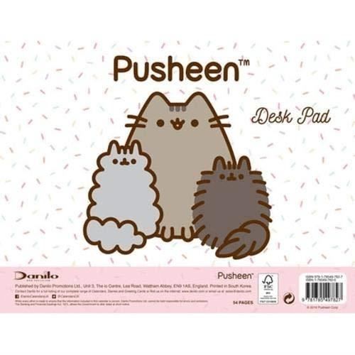 Pusheen Desk Pad Official 2019 Calendar - Desk Pad Format - Cdiscount ...