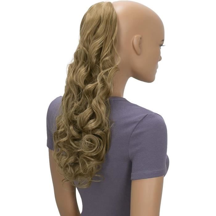 By Prettyshop 50Cm Postiche Natte Queue De Cheval Extensions Avec 2 ...