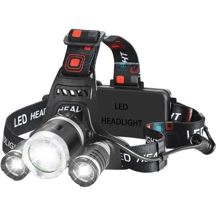 Lampe Frontale Puissante, Torche Frontale Led, 150 Lm 4 Modes D ...