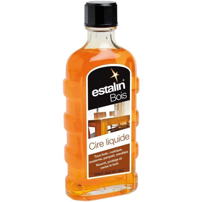 Cire Liquide ESTALIN Bois 250ml - Cdiscount Bricolage