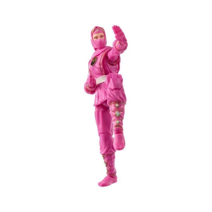 Figurine - Power Rangers - Ninjetti Pink Ranger - Articulée - 15 cm ...