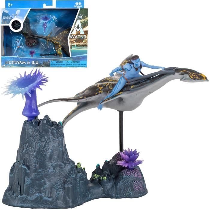 Avatar 2 The way of water - Coffret deluxe Figurine articulée - Neteyam ...