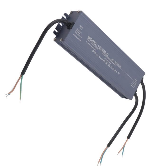 SALUTUYA alimentation LED étanche Pilote LED étanche IP67, alimentation ...