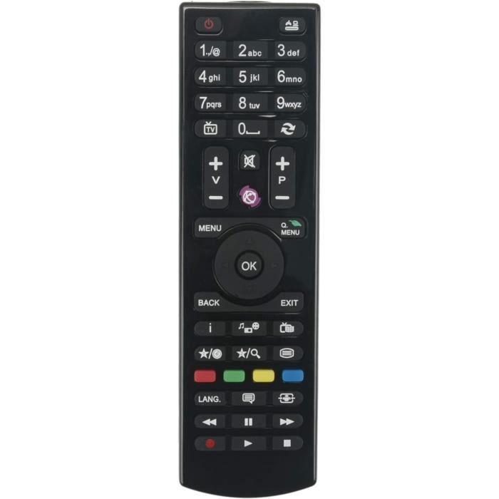 Rc4870 Télécommande De Rechange Pour Tv Led Bush Dled40287Fhd ...