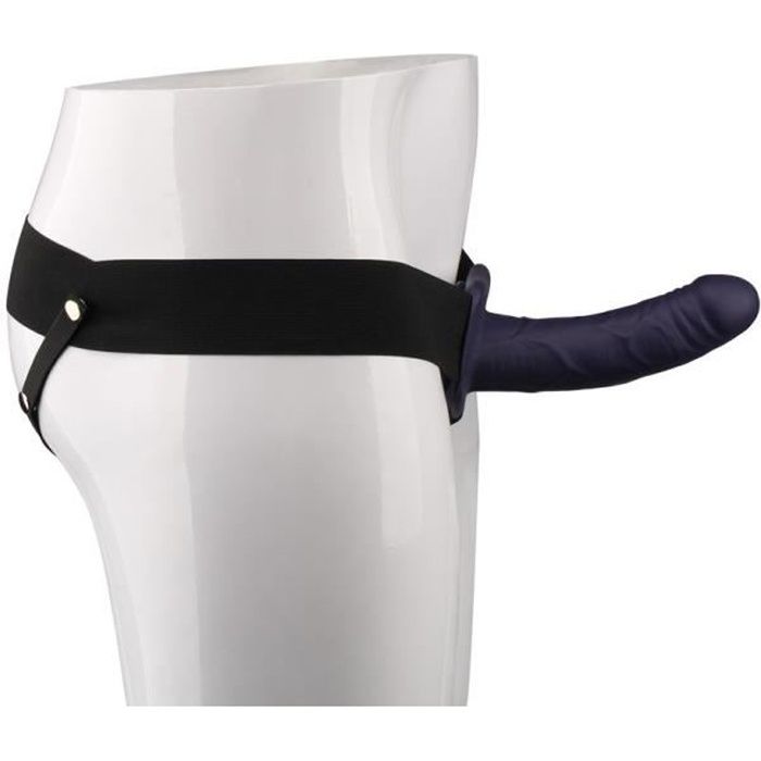 Gode Ceinture Creux En Silicone Violet Mixte Adulte Achat Vente