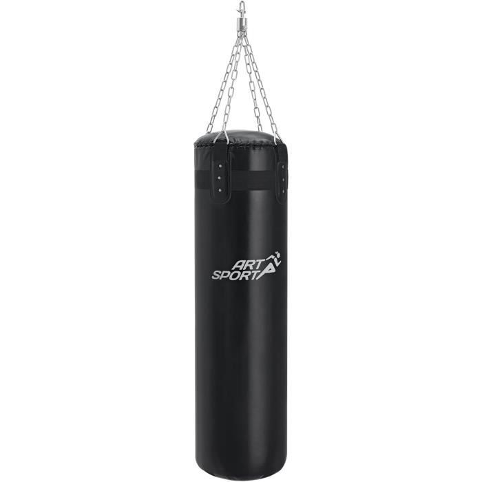 ArtSport Ensemble Punching Ball 30 kg remplis, Punching Ball avec chaîne en Acier à 4 Points et ...