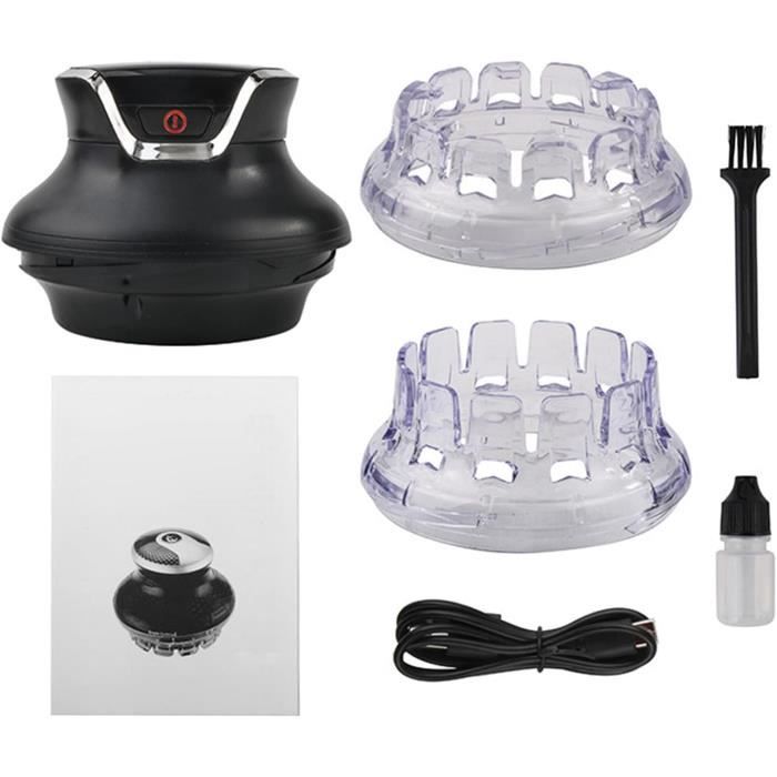 Tondeuse à Cheveux Courte Rotative TRAHOO - Sans Fil Numérique à Charge ...