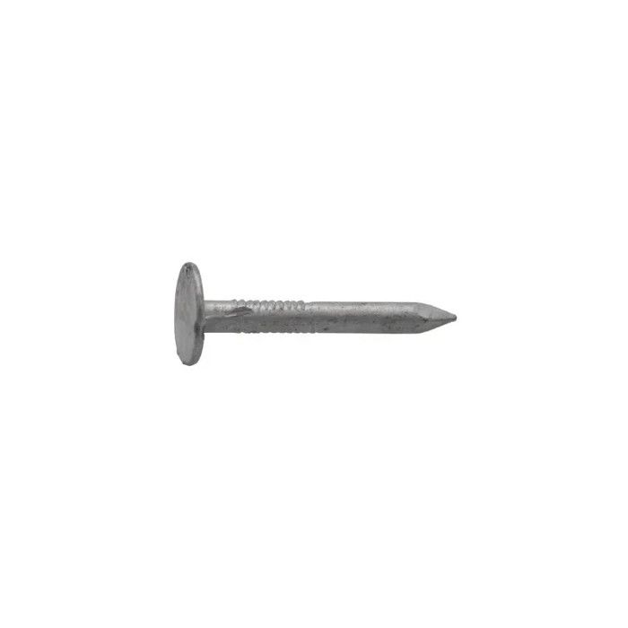 Pointe à tête plate large en acier galvanisé, 2.4x27mm, 280g ...