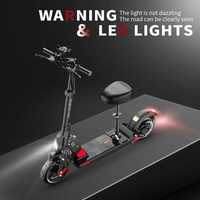 BOGIST C1 Pro Electric Scooter 500W 48V 13Ah 40km Shockproof and Stab ...