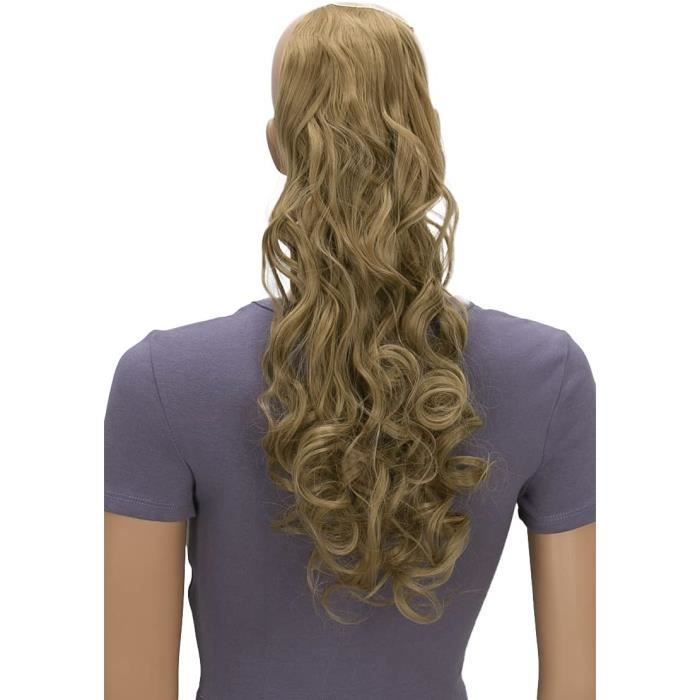 By Prettyshop 50Cm Postiche Natte Queue De Cheval Extensions Avec 2 ...