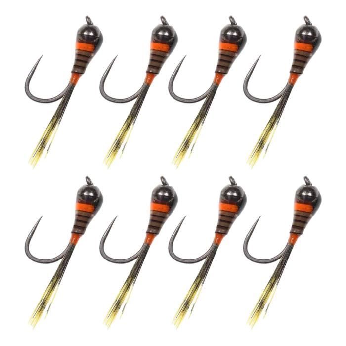 Leurres de Pêche D'hiver Ice Jig Minnow Appâts Artificiels Carpe Doré ...