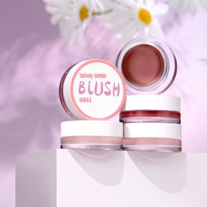 Color Changing Blush, Hydratant Blusher Rouge Pour Joue & Lèvres Multi ...