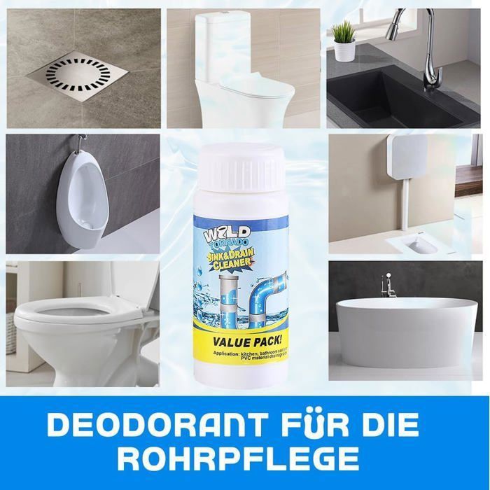 Drain Cleaner, Urine Stone Remover, Extra Strong, Pipe Cleaner, Toilet ...