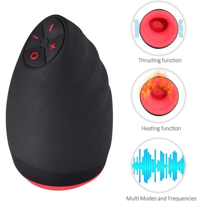 M-Asturbateur Masculin Automatique Modes De Vibration Et Fonction D'Aspiration Masturbateur ...