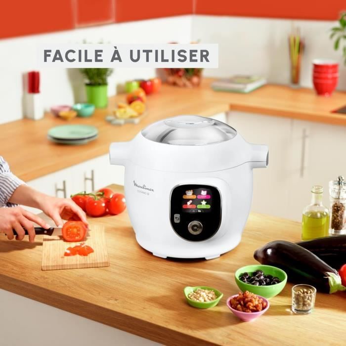 Cookeo+ Multicuiseur Intelligent Haute Pression, 6 L, 80 Recettes ...