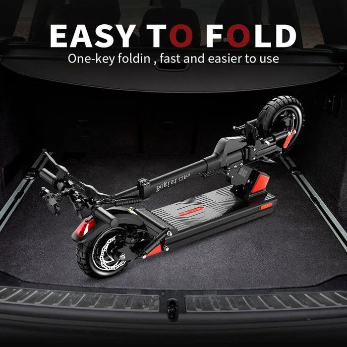 BOGIST C1 Pro Electric Scooter 500W 48V 13Ah 40km Shockproof and Stab ...