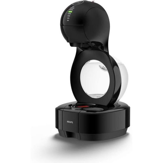 Krups Nescafe Dolce Gusto Lumio noire Machine a cafe, Ultra compact ...