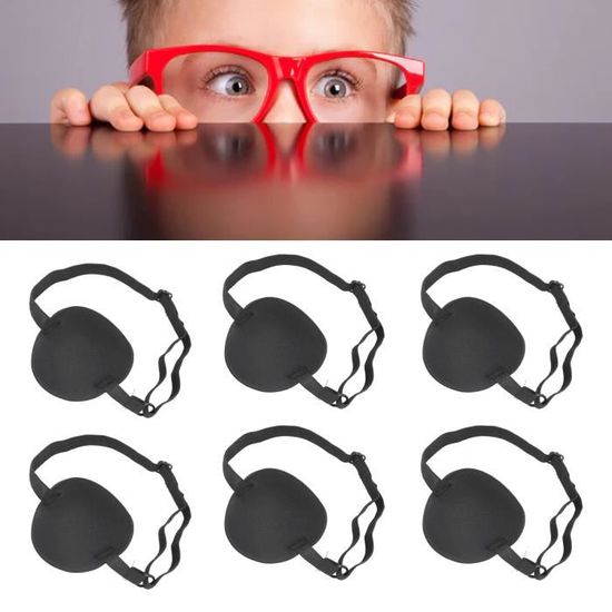 Cache-œil - DRFEIFY - 10 pièces - Réglable - Doux - Élastique pour ...