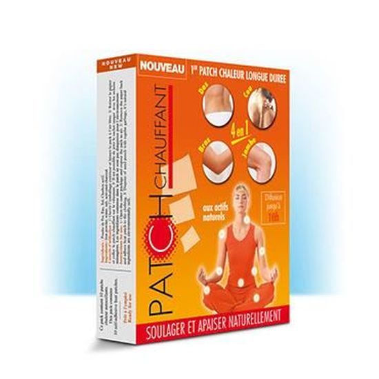 PATCH CHAUFFANT Boite de 10 - Cdiscount Santé - Mieux vivre