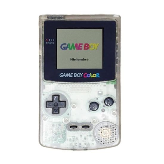 Game Boy Color - Clear / Transparent - Cdiscount Jeux vidéo