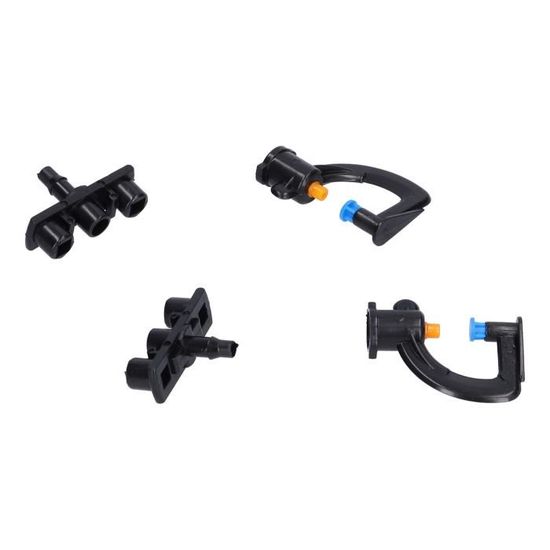 Qqmora Buse de pulverisation 20 Ensemble Buse de Brume Réfractive Type G Tête d'Arrosage d ...