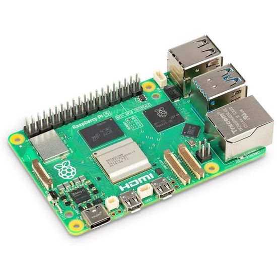 Raspberry Pi - Raspberry Pi - 5 - 16 Go - ARM Cortex-A76 - Ultra ...