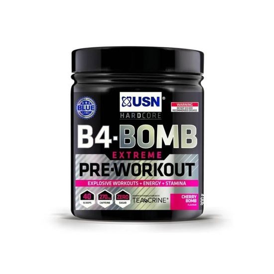 USN B4-Bomb Extreme 300g - Cherry Bomb - Cdiscount Sport